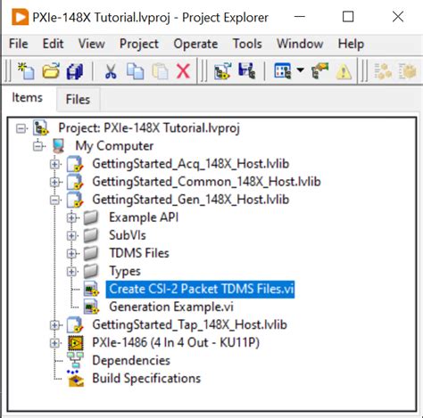 Pxie 148x Getting Started Example Basic Generation Tutorial Ni