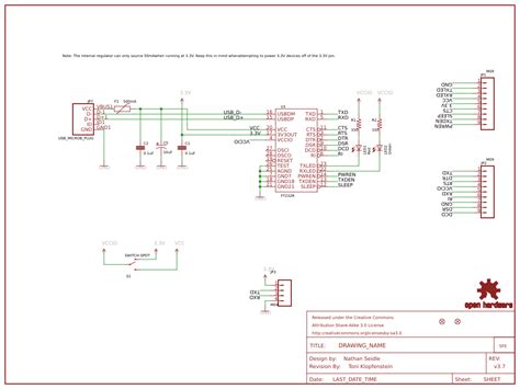 USB To Serial Breakout FT232RL Open Hardware OSHWLab