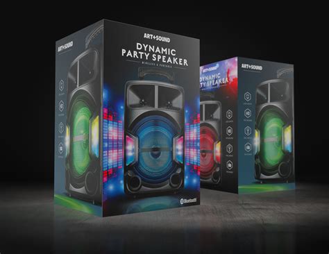 As Party Speaker Packaging By Peter Abruzzese At