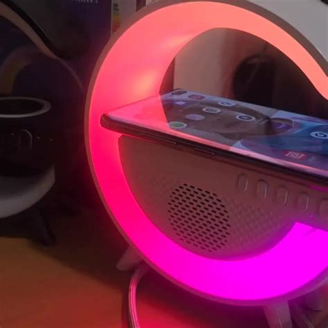 Multi Coloured Led Clock Radio For Your Bedroom Depop Video