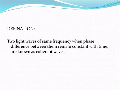Spatial Cohaence 6thsem Pptx Physics Science
