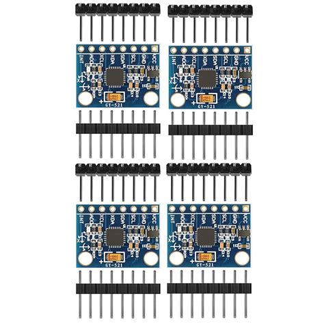 Module 4 X Gy 521 Mpu 6050 Mpu6050 6dof Gyroscope à 3 Axes