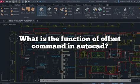 What Is The Function Of Offset Command In Autocad Caddikt