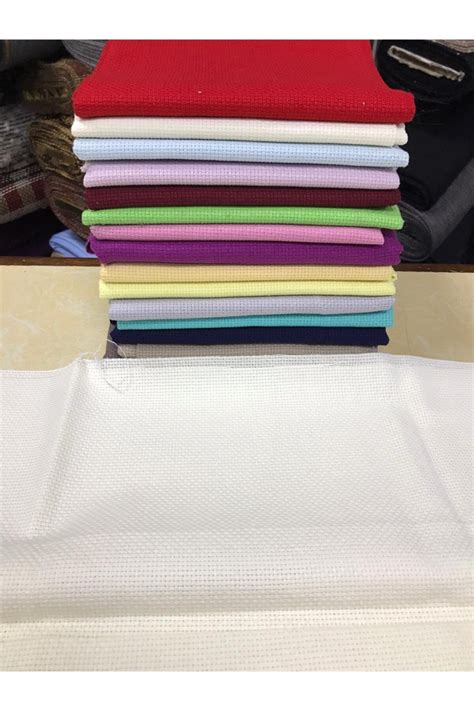 Güney Seccadelik Etamin 75x125 Beyaz Seccadelik Etamin Nakış Kumaş