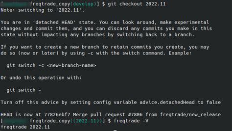 Current Version · Issue 7879 · Freqtradefreqtrade · Github