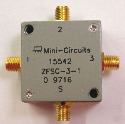 Mini Circuits Zfsc Mhz Way Power Splitter