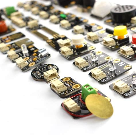 KIT DFRobot DFRobot Gravity Pcs Sensor Set For Arduino Arduino Compatible Kit