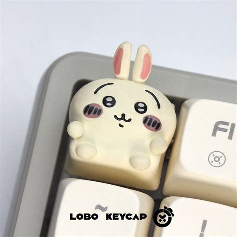 Chiikawa Hachiware Usagi Keycap Cherry R Profile Pbt Five Side Dye