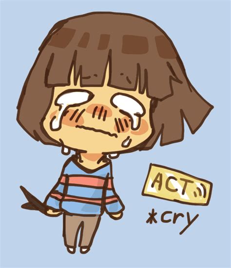 Undertale Frisk Crying Undertale Determination Undertale Undertale Au