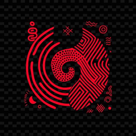 Hypnotic Illustration Style Psd 900 High Quality Free Psd Templates For Download