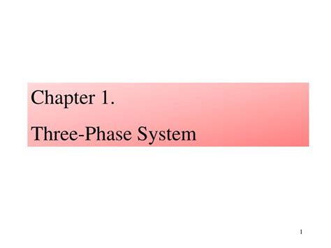 Ppt Chapter 1 Three Phase System Powerpoint Presentation Free