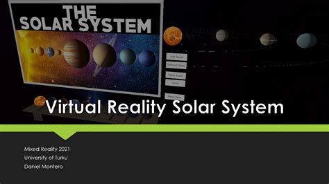 GitHub Dmonteroh VR PlanetSystemModel First Try At Unity XR A Small Interactable Application