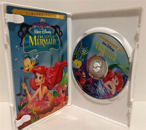 Dvd Walt Disney Little Mermaid Dvd Limited Issue Animated Cartoon Ebay