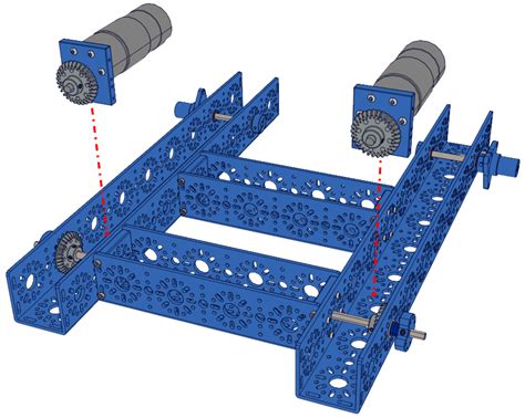 Step 6 Inserting Motors — Studica Ftc Docs 001 Documentation