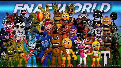 Create A Fnaf World Characters Tier List Tiermaker