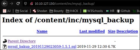 Lazy Admin Hellfire0x01