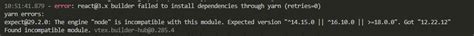 Error Vtex Link The Engine Node Is Incompatible With This Module