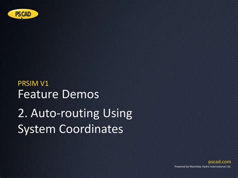 Prsim Presentation Pscad V15presentationpdf