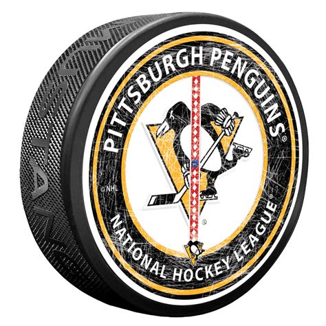 Pittsburgh Penguins Puck Center Ice Hockey Hall Of Fame