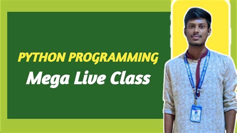 python programming mega live class 2023 python programming all