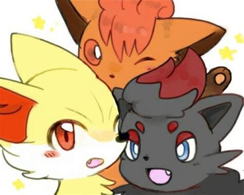 Vulpix And Eevee And Zorua Vulpix And Eevee And Zorua