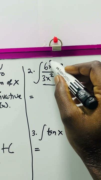 Log Integration In 59seconds😊 Logarithm Antiderivative Antiderivatives Integral Integrals