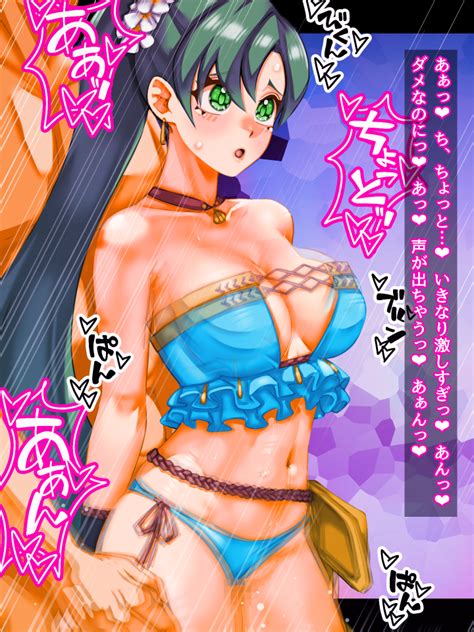 Rule 34 1boy 1girls Alternate Costume Bare Shoulders Bare Thighs