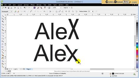 Why Convert To Curves In CorelDraw Graphic Design Business Card Corel Draw Tutorial Coreldraw