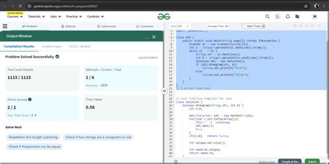 Merun Kumar On Linkedin Geeksforgeeks Problemsolving Java