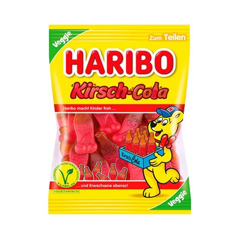 하리보 하리보 비건 체리 콜라 병 젤리 175g 상품 상세 크로켓 위시버킷