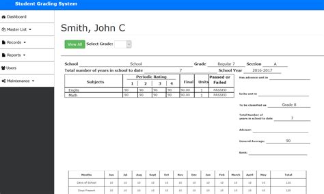 Complete Student Grading System Using Phpmysql Campcodes