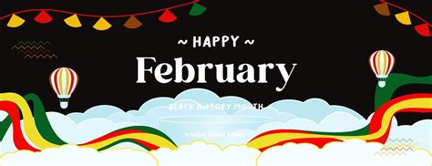 Celebrate Black History Month In Modern Geometric Style Greeting