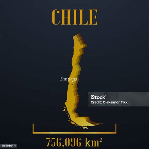 인포 그래픽 벡터 일러스트 레이션 고립 된 개체 배경에 대한 칠레 황금 단단한 국가 윤곽 실루엣 세계지도 템플릿의 현실적인 조각 모든 국가에서 설정 가정 생활에 대한 스톡