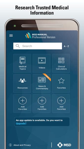 Msd Manual Professional For Android Download