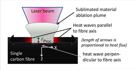 Schematic Of CFRP Interaction Process On A Single Carbon Fibre Layer Download Scientific Diagram