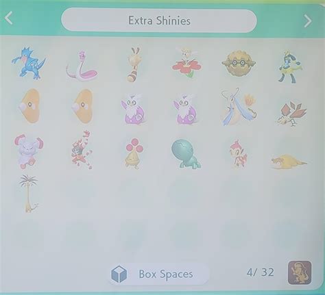 Lf Shiny Tatsugiri Shiny Squakabilly Shiny Minior Shiny Female Eevees R Pokemonhome