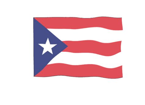 Flags Clipart Puerto Rico Animated Flag Classroom Clipart
