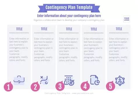 Free Business Contingency Plan Templates