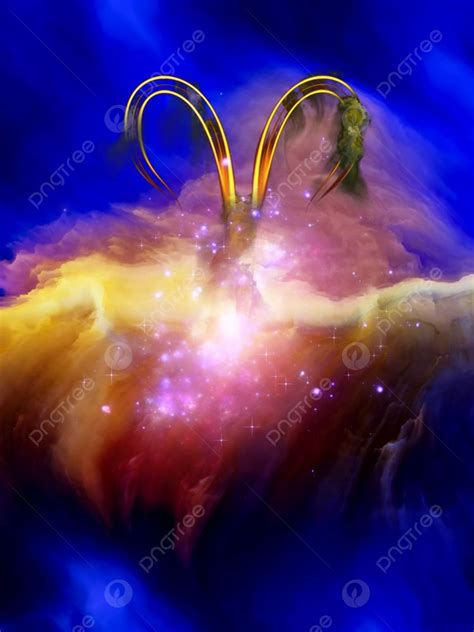 Colors Of Zodiaczodiac Symbol Of Aries And Colorful Abstract Background As Illustration On