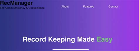 Recmanager Empowering Administrative Efficiency By Abena Pomaa Jan