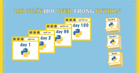 chia sẻ khóa học lộ trình 100 ngày học phát triển web bằng python 2020