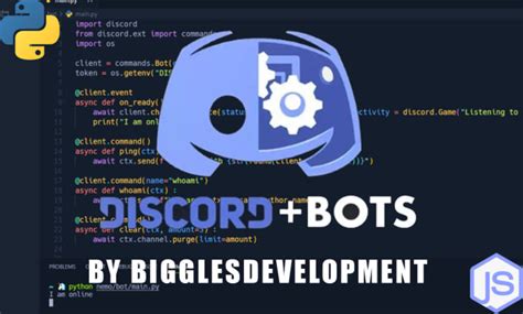 Build You A Custom Discord Bot And Free Hosting By Bigglesdevsstuf Fiverr