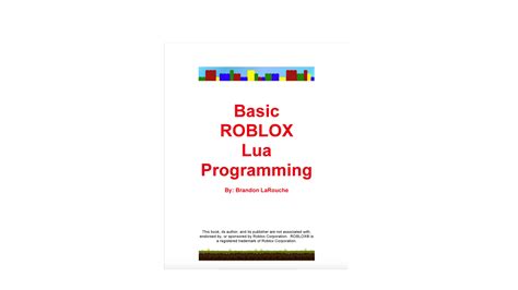 Basic ROBLOX Lua Programming Online Coding Classes Coding Languages