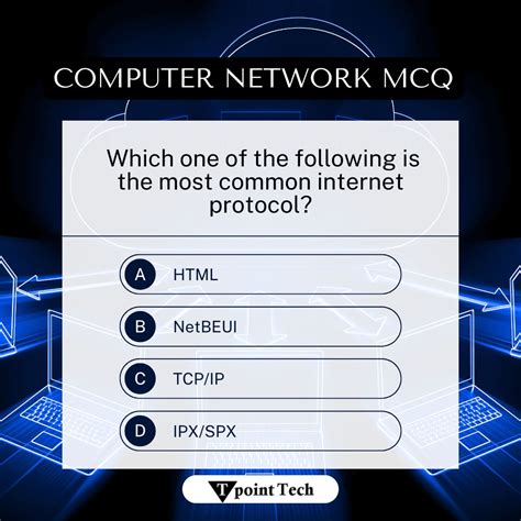 Computernetwork Mcq Networking Itquiz Techtrivia Ccna Cybersecurity… Tpoint Tech