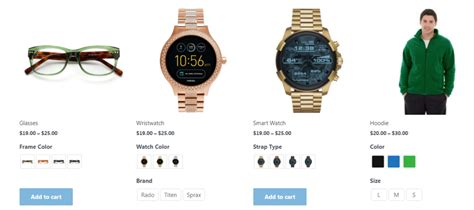 Variation Swatches For Woocommerce