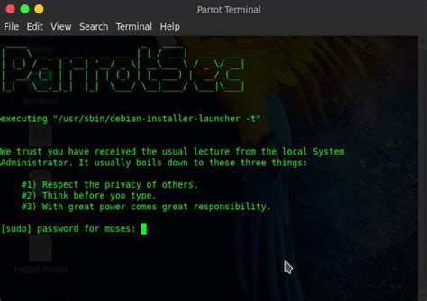 Just Installed The Latest Parrot OS FEELS SO GOOD DevRant