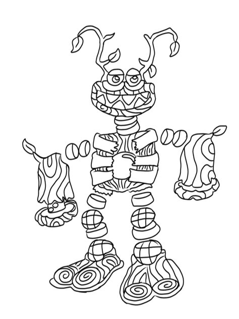 Rare Wubbox My Singing Monsters Coloring Play Free Coloring Game Online