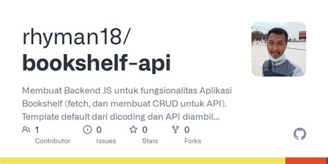 GitHub Rhyman18 Bookshelf Api Membuat Backend JS Untuk