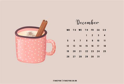 December Calendar 2022 Wallpaper