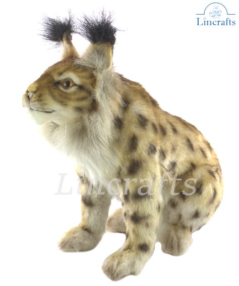Hansa Euresian Lynx 8071 Plush Soft Toy Sold By Lincrafts Uk Est 1993